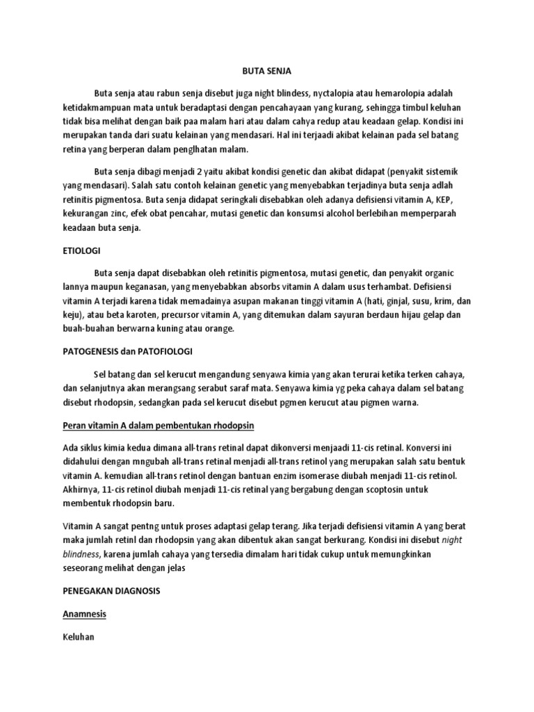 Buta Senja PDF | PDF | Teknologi & Rekayasa