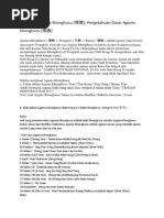 Kitab Suci Utama dalam Konghucu | PDF
