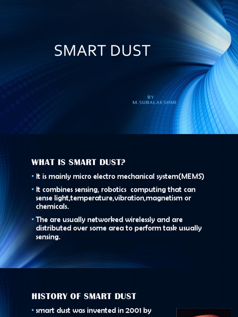Smart Dust | Download Free PDF | Microelectromechanical Systems | Integrated Circuit