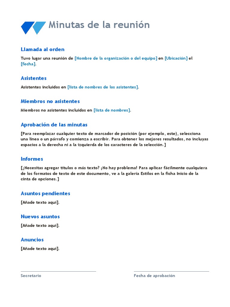 Plantilla Minuta | PDF