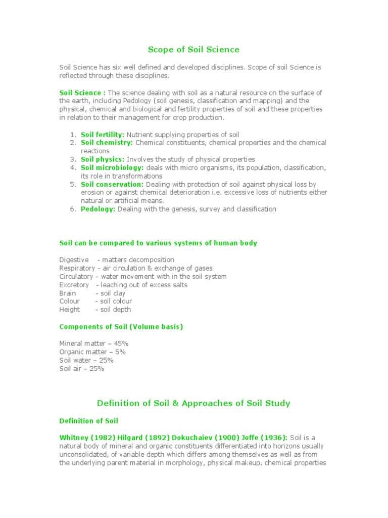 Understanding Soil Science Scope | PDF | Weathering | Soil