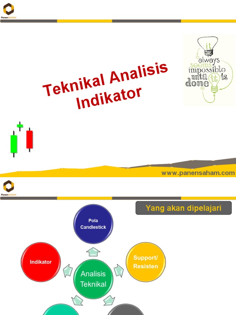 Teknikal Analisis Part 1 Indikator | PDF