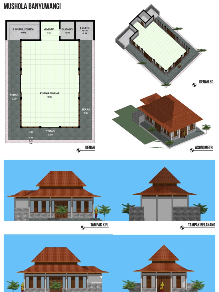 Gambar Mushollah 3d | PDF