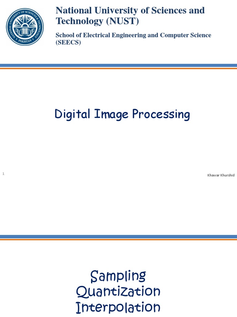 02 Sampling Quantization Interpolation | PDF | Sampling (Signal ...