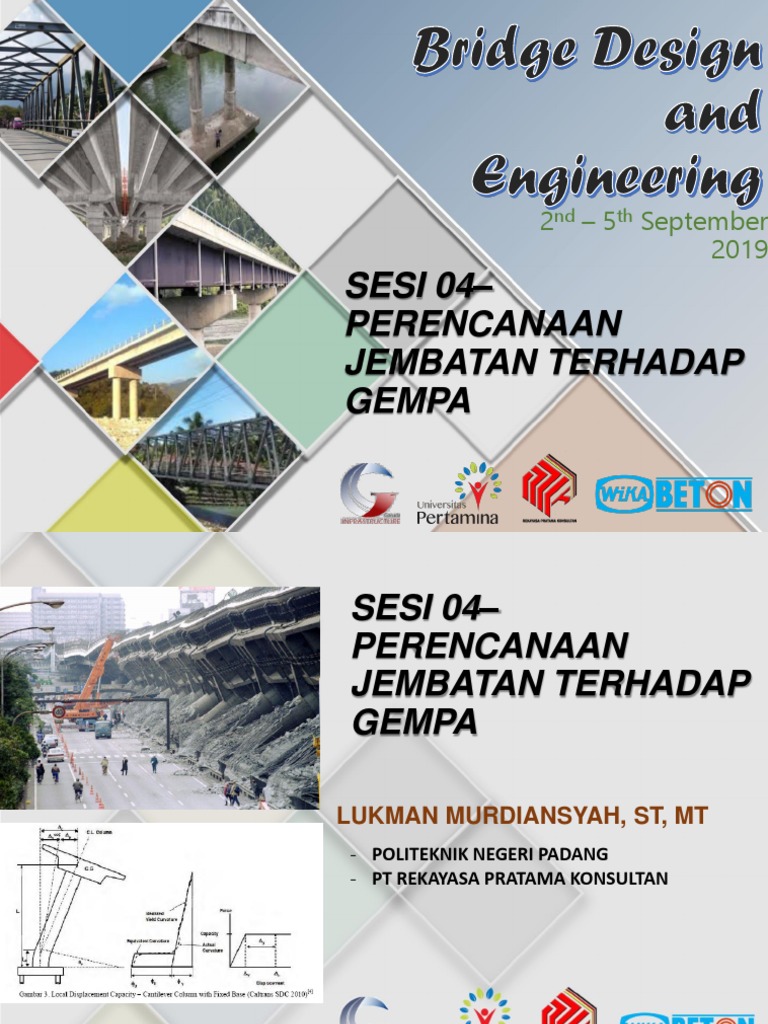 Perencanaan Jembatan Tahan Gempa | PDF