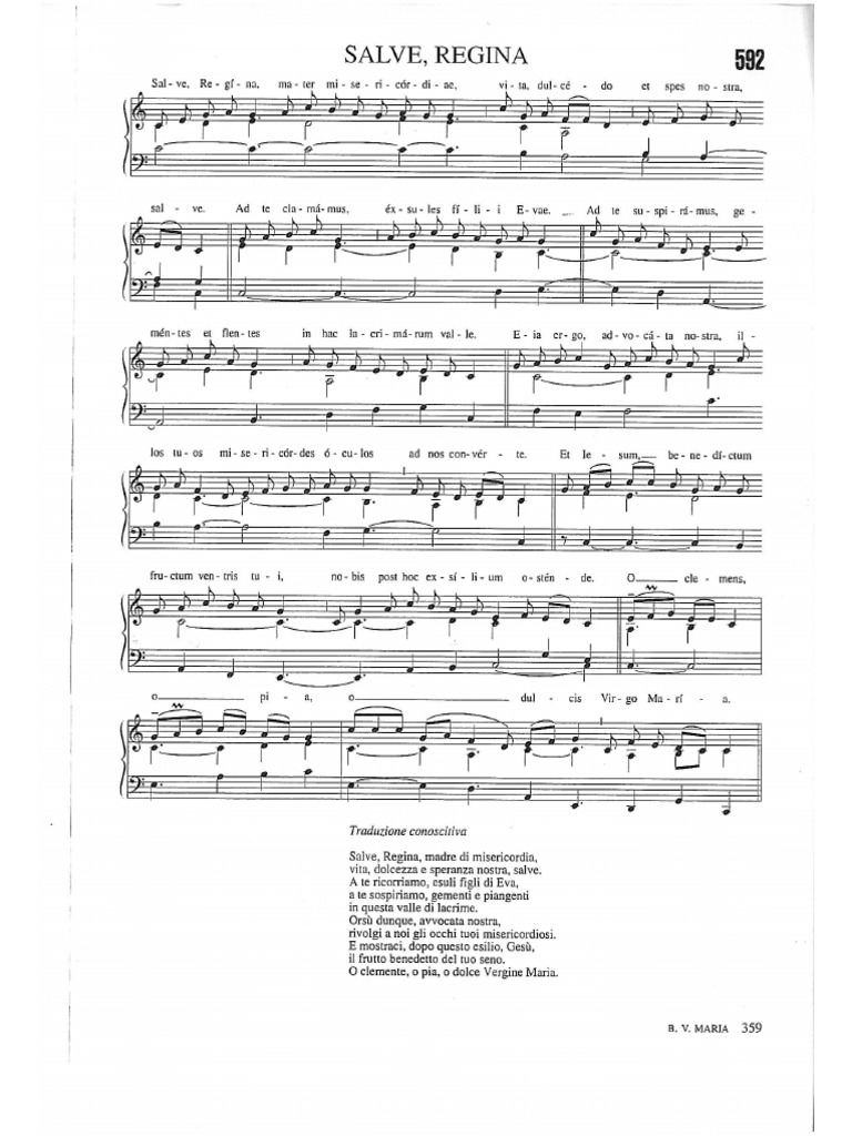 Salve Regina PDF | PDF