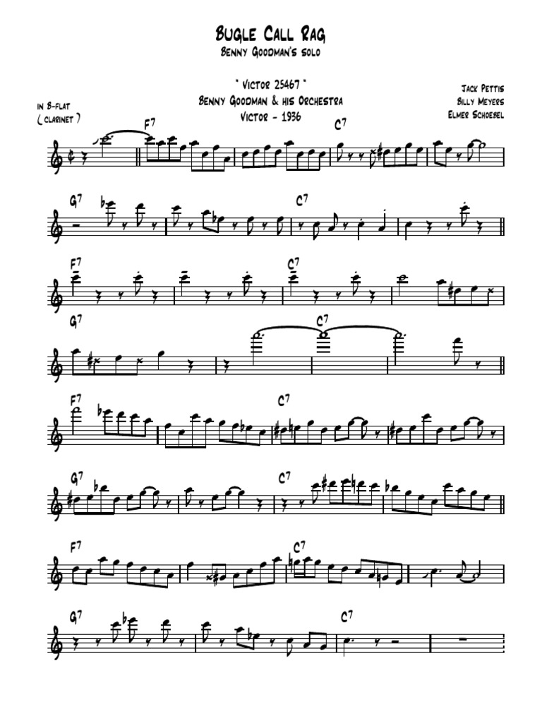Bugle Call Rag | PDF