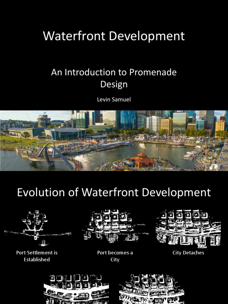 Waterfront Promenade Design Guide | PDF | Landscape | Environmental Design