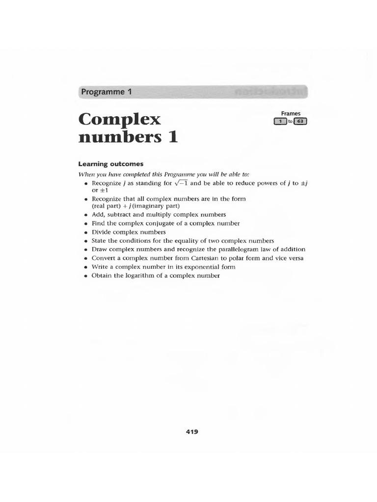 6 Complex | PDF