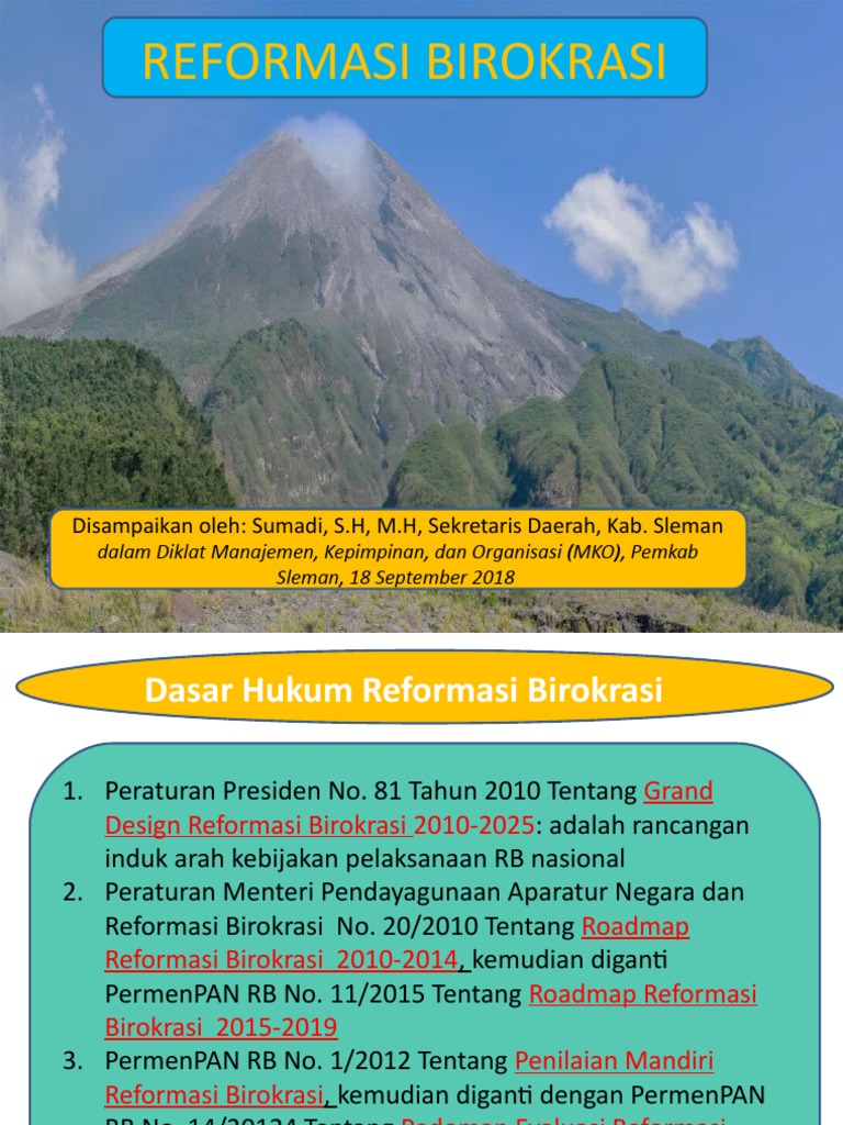 Roadmap Reformasi Birokrasi 2025 | PDF