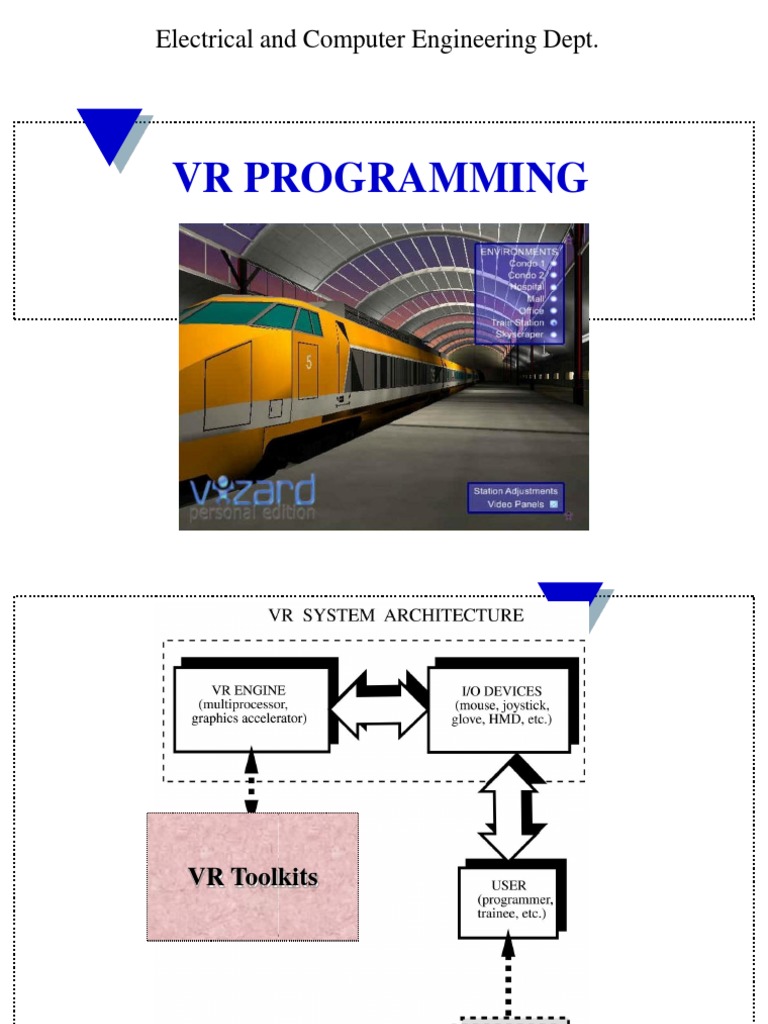 VR Programming: Electrical and Computer Engineering Dept | PDF | 3 D ...