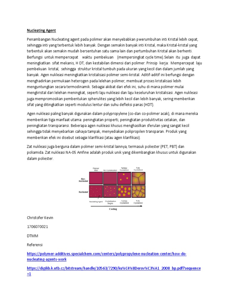Nucleating Agent | PDF
