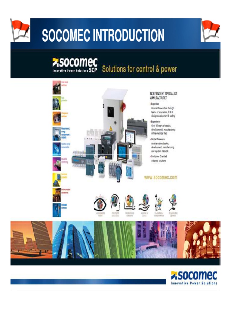 Socomec Socomec Introduction | PDF | Business