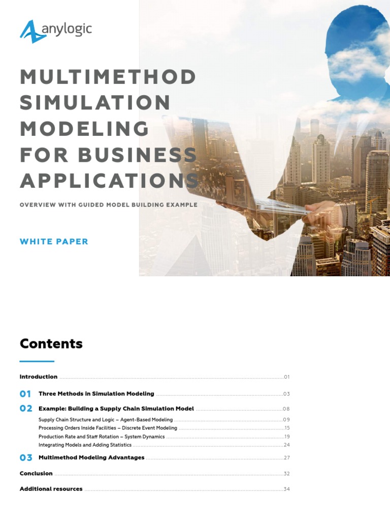 Multimethod Simulation Modeling For Business Applications | Download ...
