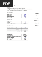 PSV Sizing Tool API Based Calc Sheets | PDF | Pressure | Fluid Dynamics