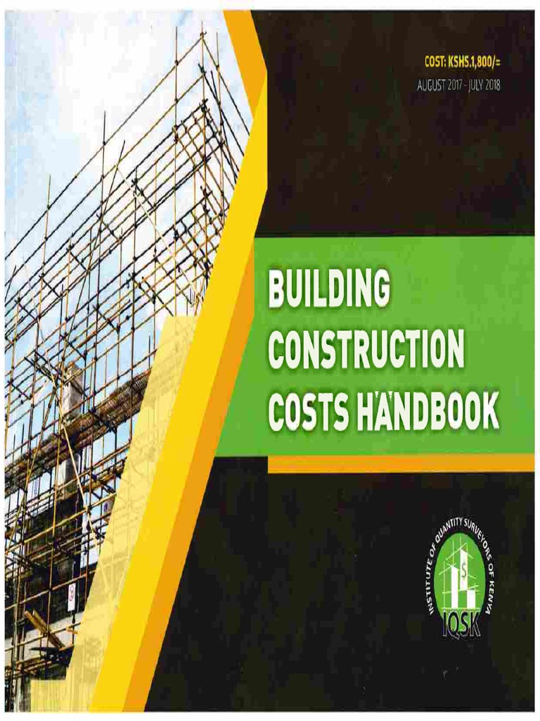 Building Costs Handbook | PDF