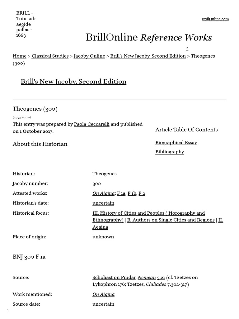 Theogenes PDF | PDF | Aristophanes