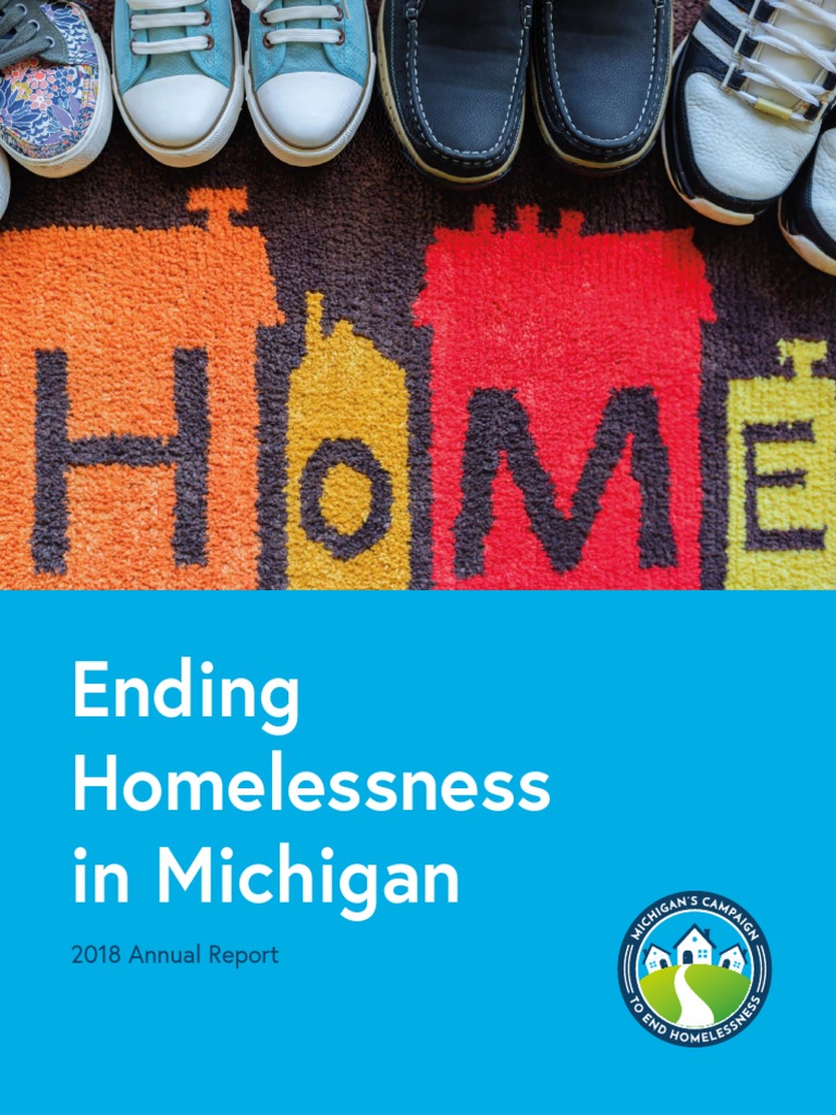 Ending Homelessness in Michigan 2018 Annual Report | PDF | Homelessness ...