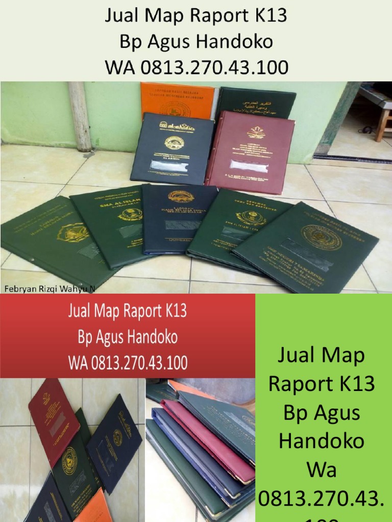 11 PDF Iklan Map Raport K13 Kalimantan | PDF