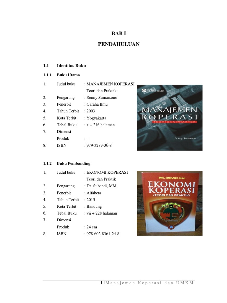 CBR Manajemen Koperasi Dan Umkm | PDF