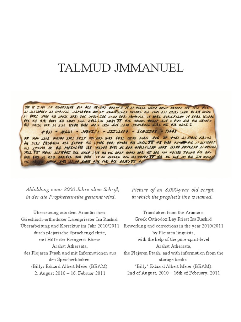 Talmud Jmmanuel Sample PDF | PDF