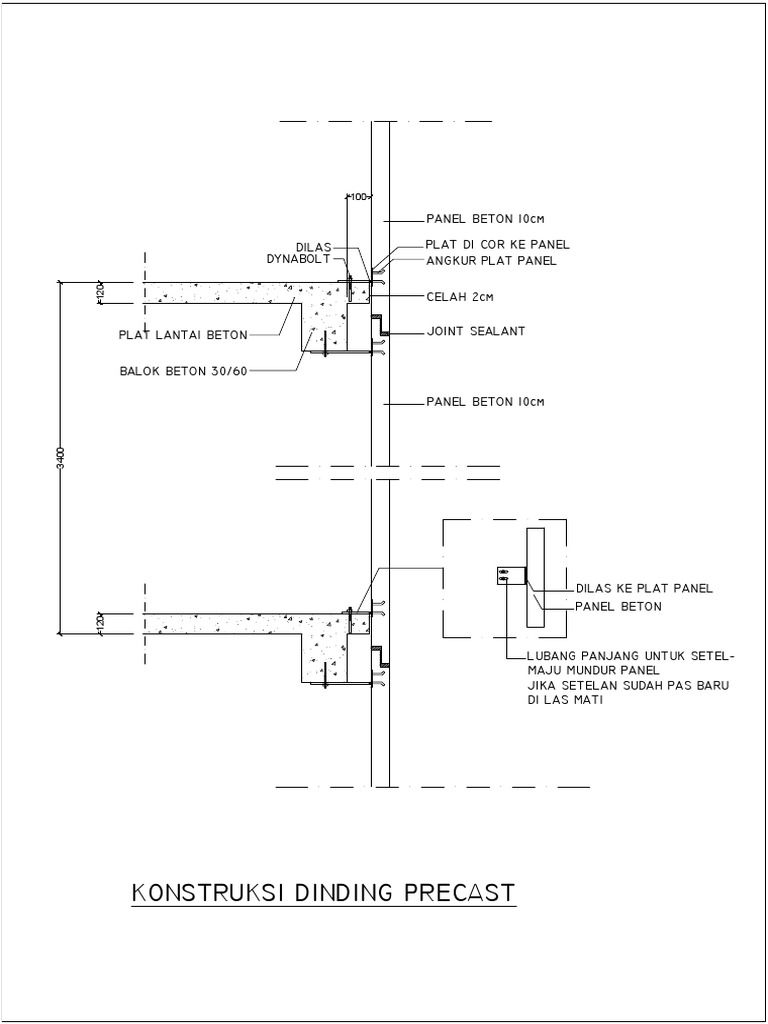 Dinding Precast | PDF