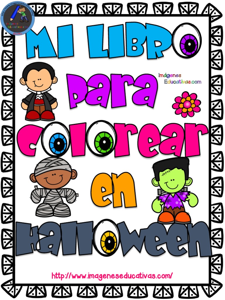 Libro de Colorear Halloween PDF | PDF