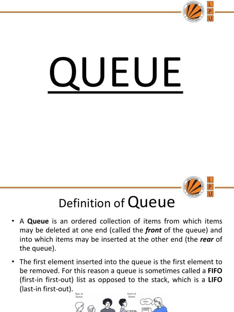 Queue | PDF | Queue (Abstract Data Type) | Array Data Structure