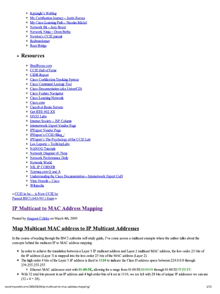 MAC - IP Address Conversion | PDF