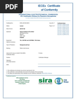 ATEX Certificate of Pressurized Cabinet - Sample | PDF | Engineering ...