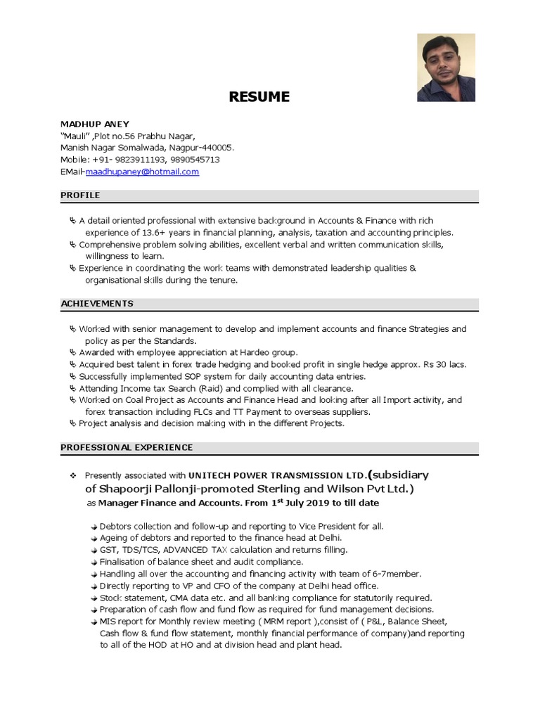 Uni Mpa Resume | PDF | Value Added Tax | Taxes