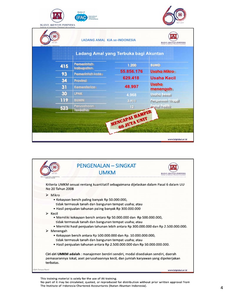 Perbedaan Sak Umum, Sak Etap & Sak Emkm | PDF