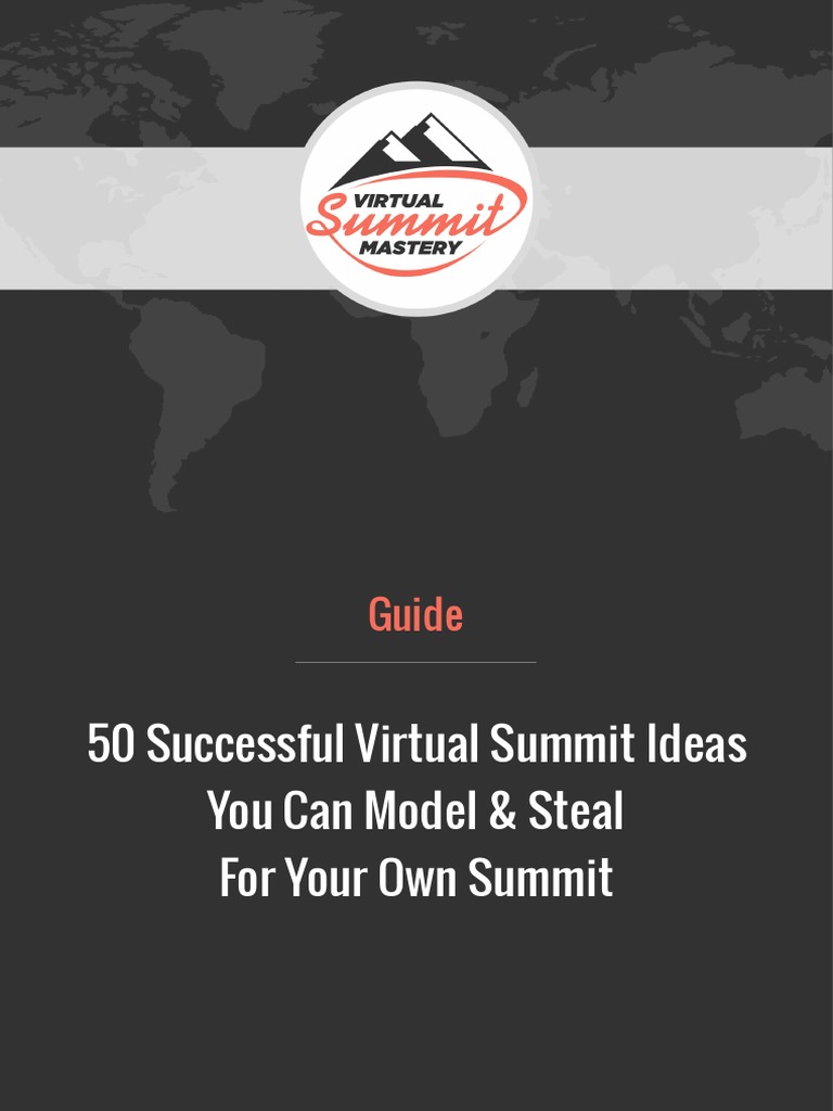 50 Successful Virtual Summit Ideas PDF | PDF