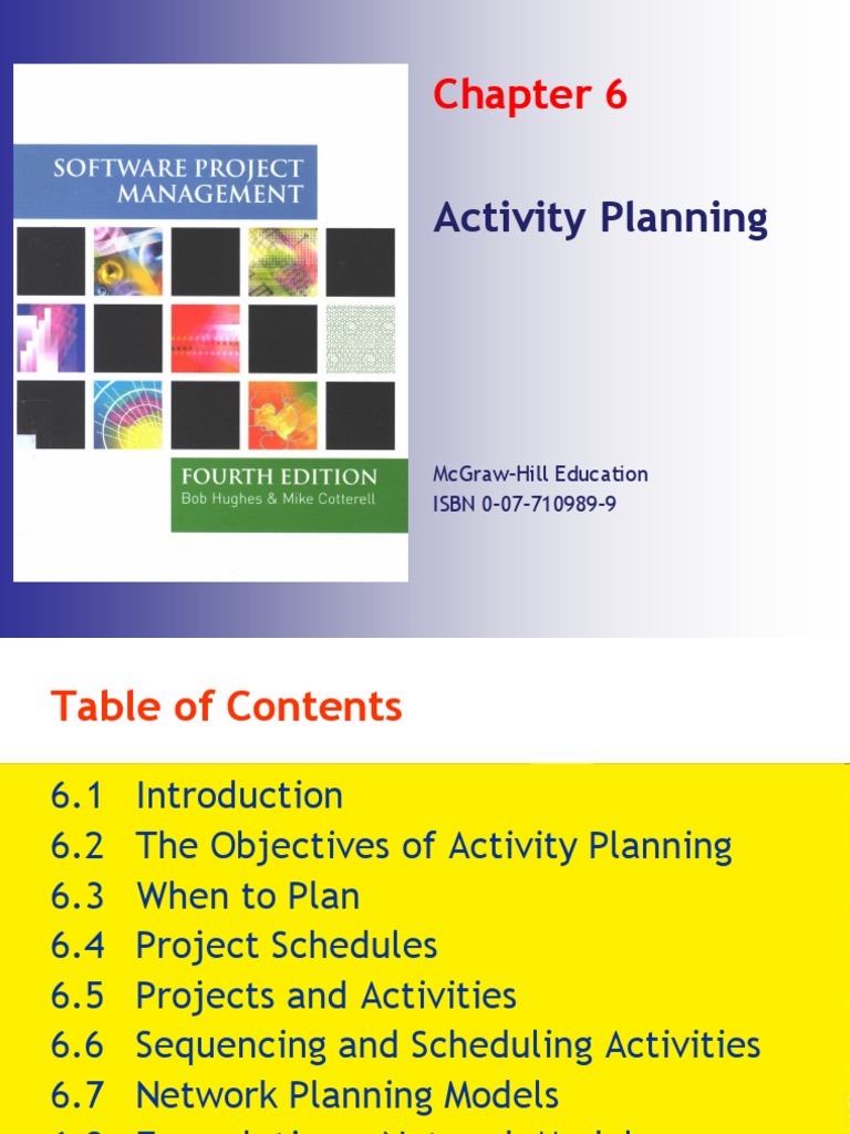 Activity Planning in Software Projects | PDF | Systems Science ...