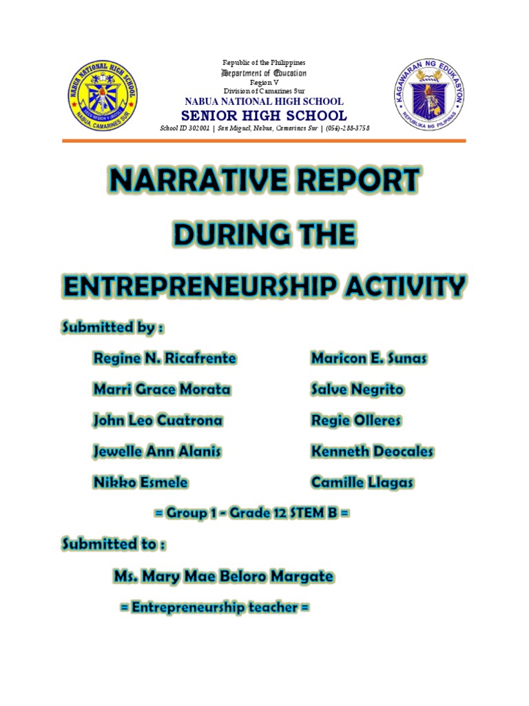 Narrative Report | PDF
