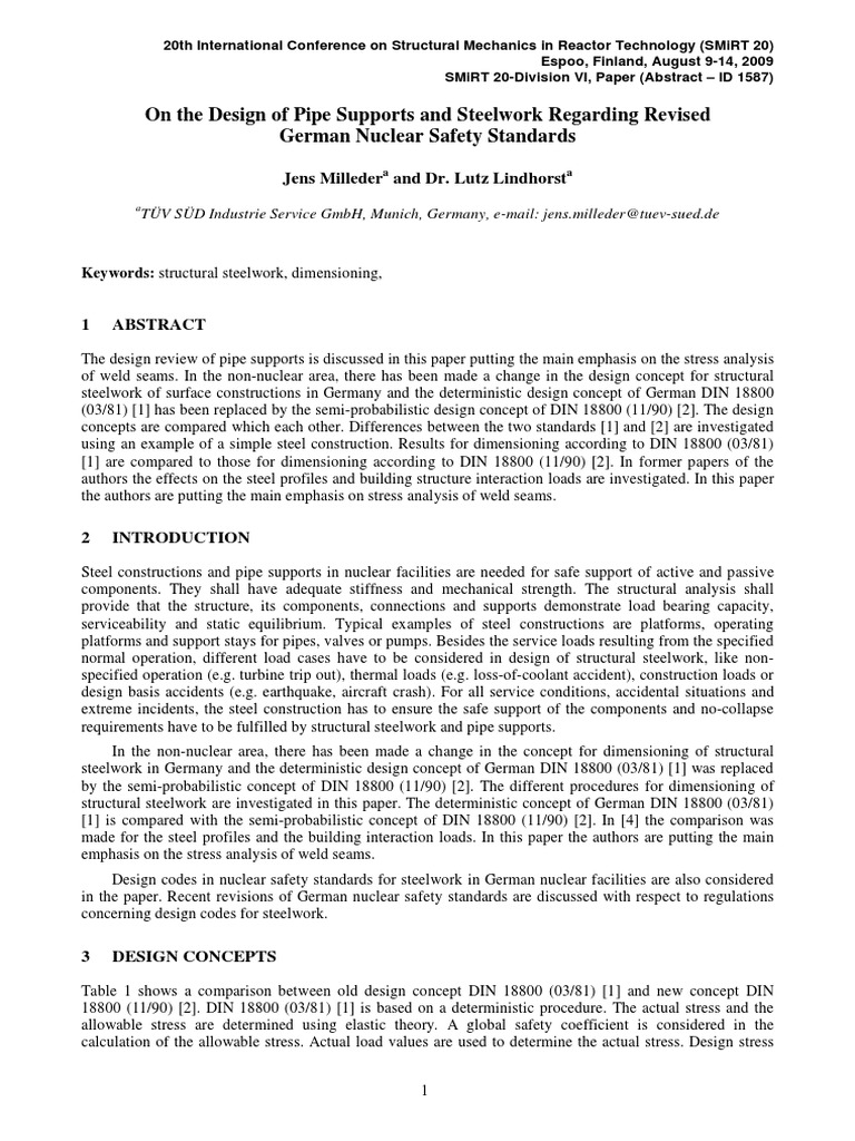 Pipe Support | PDF | Welding | Construction