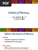 Timeline, History of Pharmacy | PDF | Pharmacy | Medicine