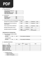 BADAC FORM - Activity Report | PDF | Business