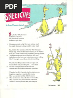 The Sneetches PDF | PDF