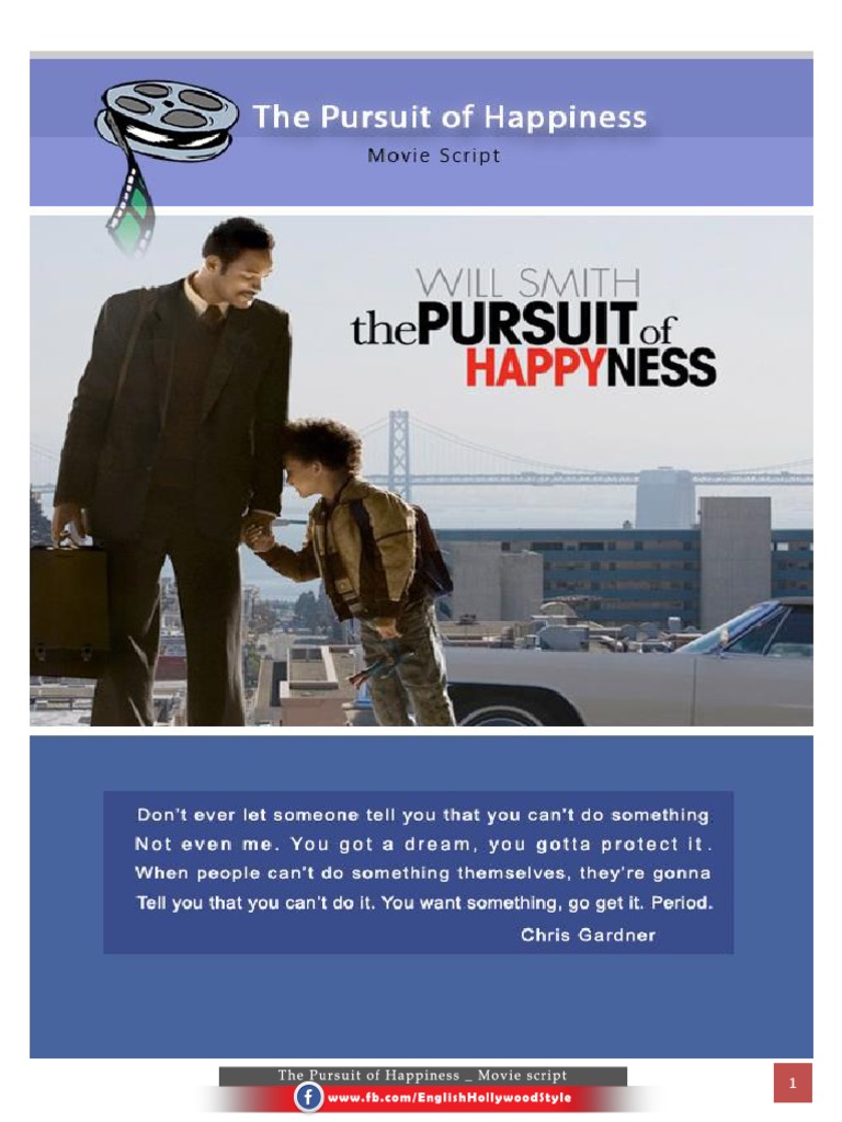 The Pursuit of Happiness Script Full-Text | Download Free PDF | United ...