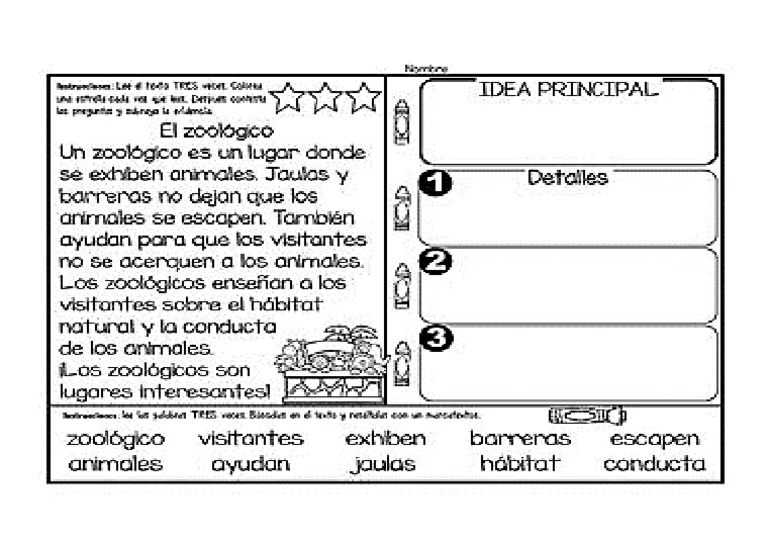 Esquema Idea Principal y Detalles | PDF