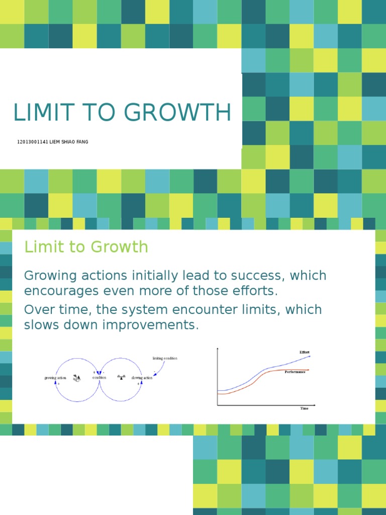 Presentation Limit To Growth | PDF | Marketing | Market (Economics)