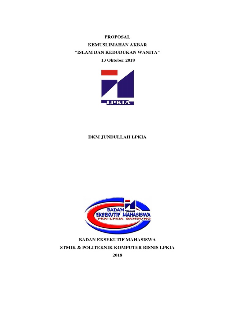 PROPOSAL Muslimah | PDF