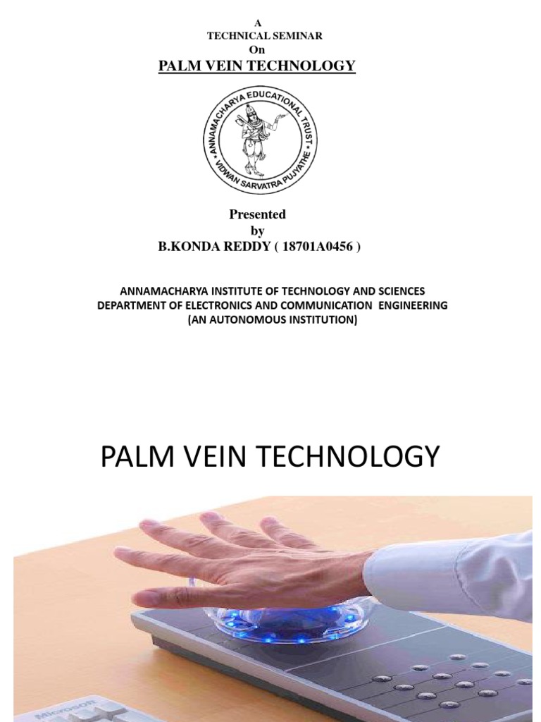 Palm Vein Technology | PDF | Biometrics | Authentication