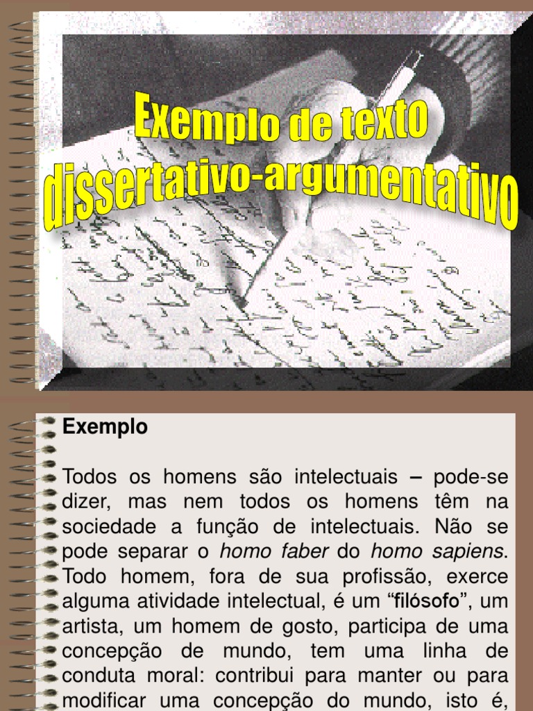 A capacidade intelectual de todos os homens e a função intelectual na ...