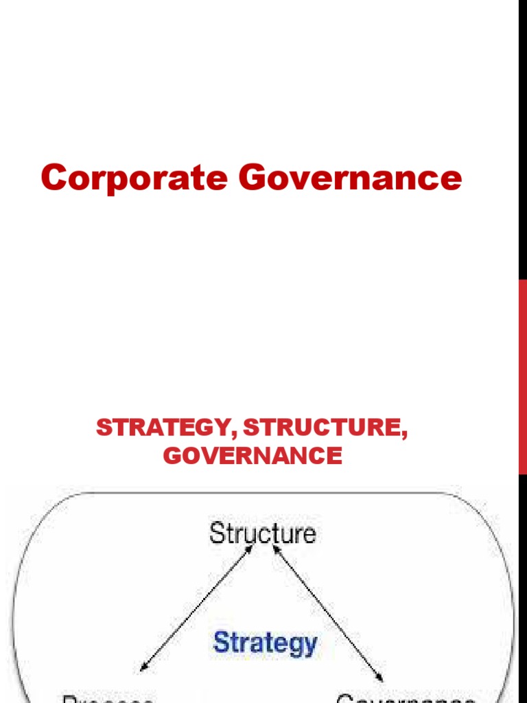 Corporate Governance | PDF | Corporate Governance | Chief Executive Officer