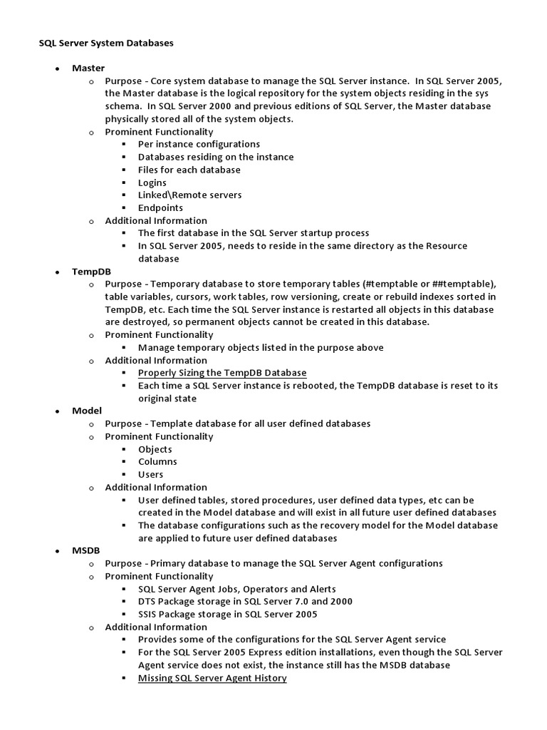 SQL Server Handy Notes VishwanathReddy | PDF | Relational Database ...