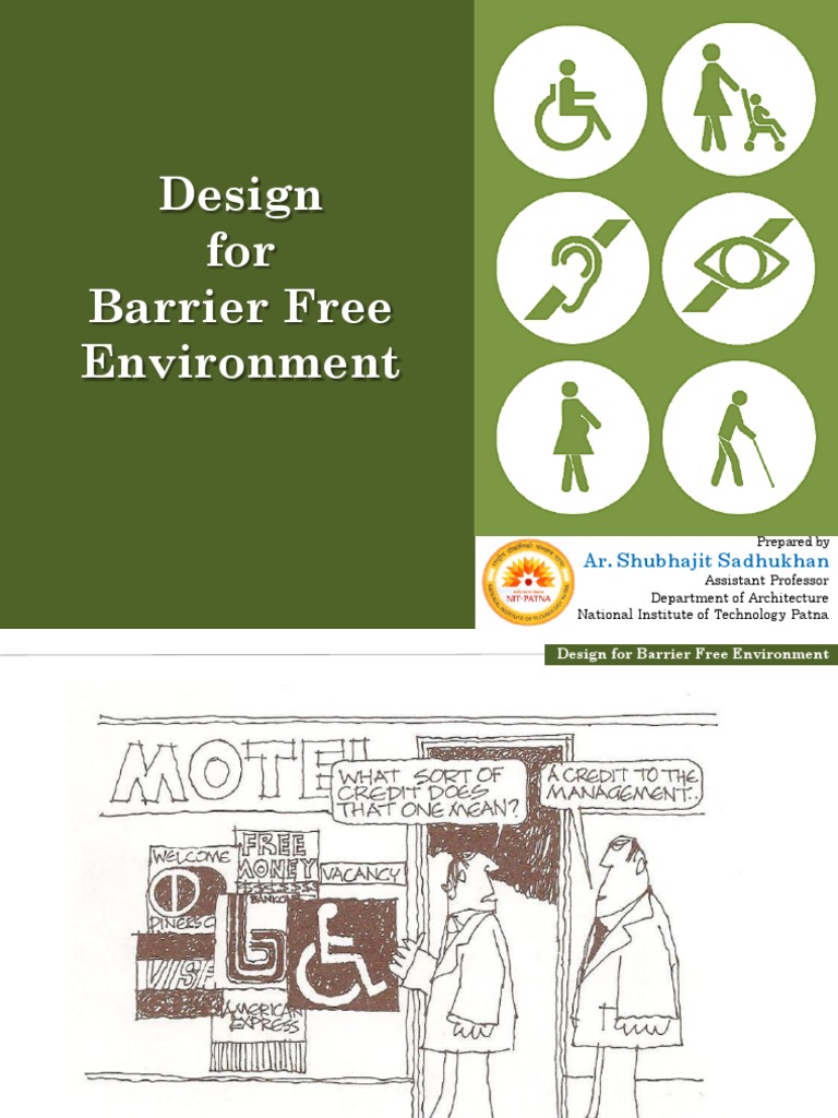 Design For Barrier Free Environment-Lecture1 | PDF | Accessibility ...