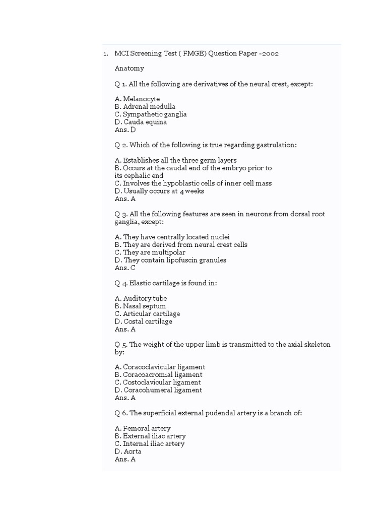 MCI Screening Test | PDF | Thyroid | Esophagus