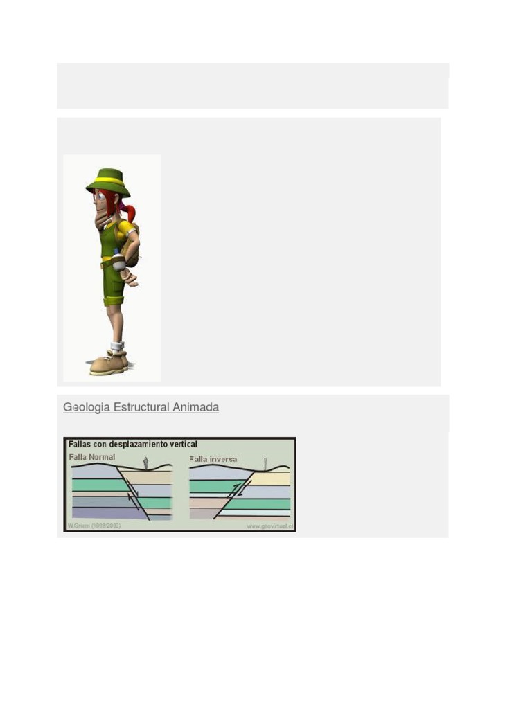 Geología Estructural: Animaciones y Ejercicios | PDF | Ciencia y ...